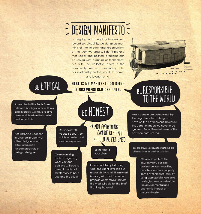 My Design Manifesto - Grace Duan Ying